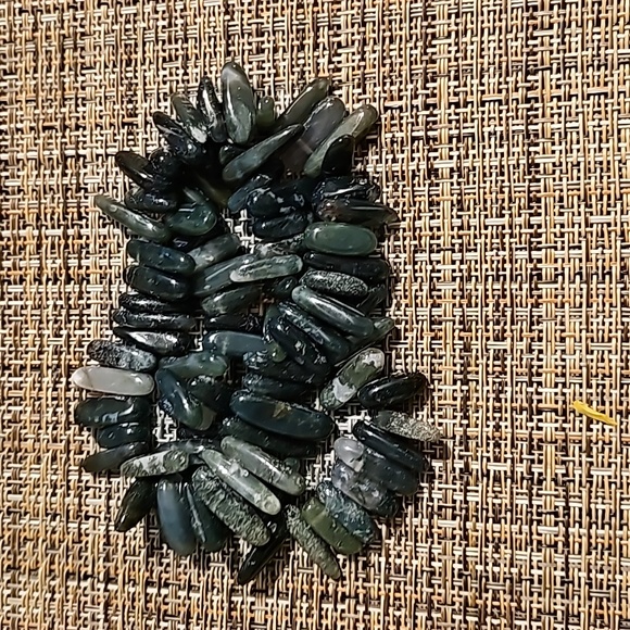 Jewelry | Green Tear Drop Shape Stone Bracelet | Poshmark